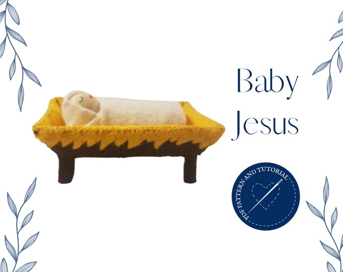 PDF Pattern and Tutorial for 'baby Jesus', an Ornament From the ...