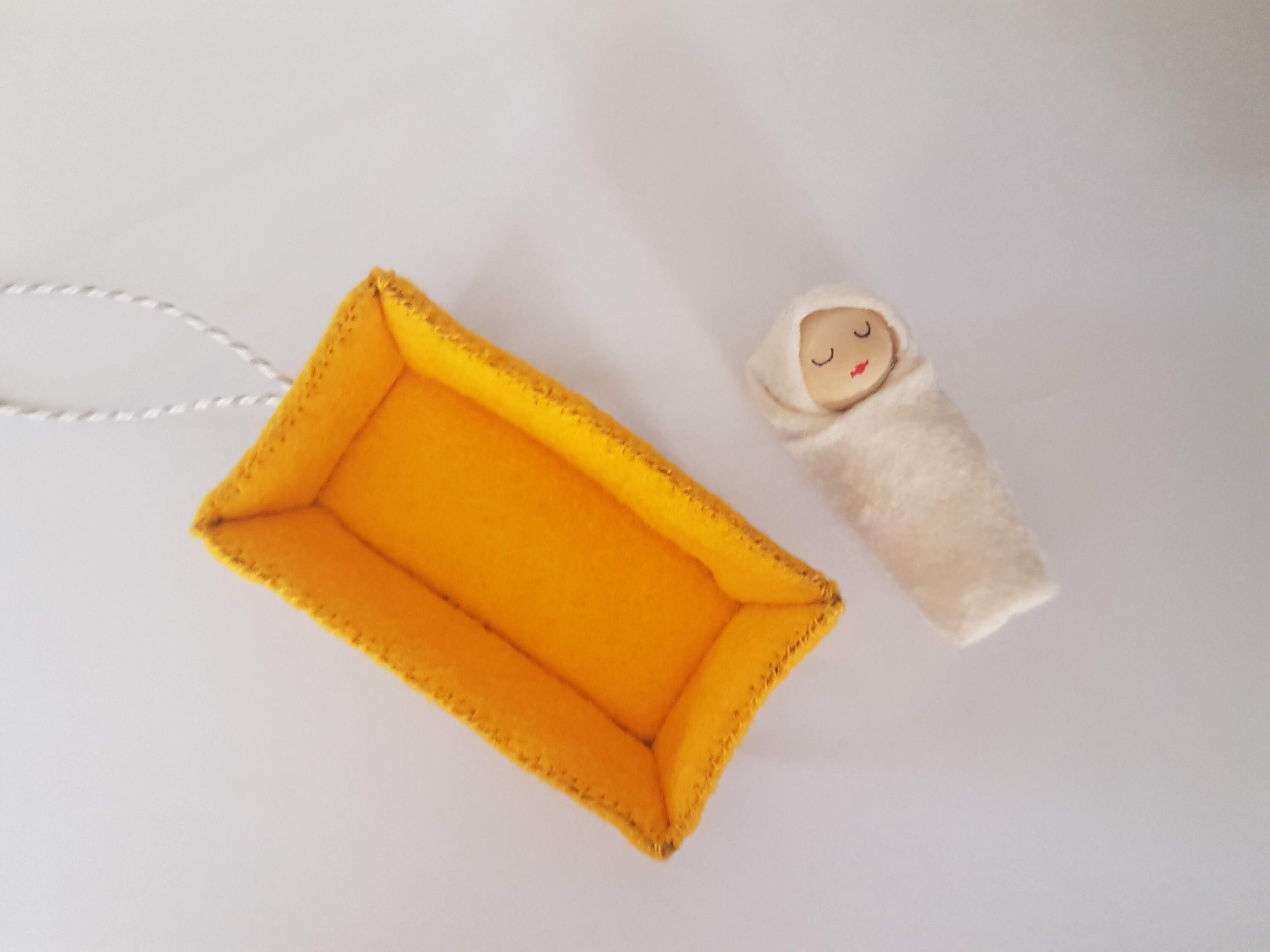 PDF Pattern and Tutorial for 'baby Jesus', an Ornament From the ...