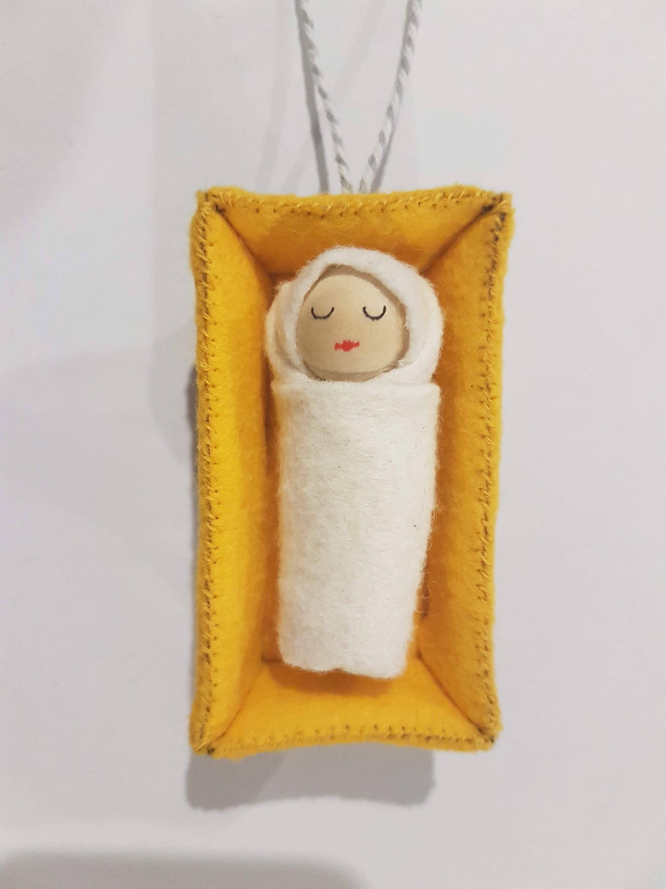 PDF Pattern and Tutorial for 'baby Jesus', an Ornament From the ...