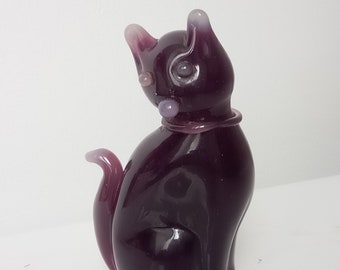 Cenedese Murano Glass Cat - Etsy