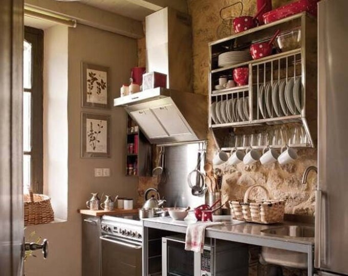 Dish Rack Shelf Plate Racks Kitchen Cabinet Cupboard Shelf Counter ...