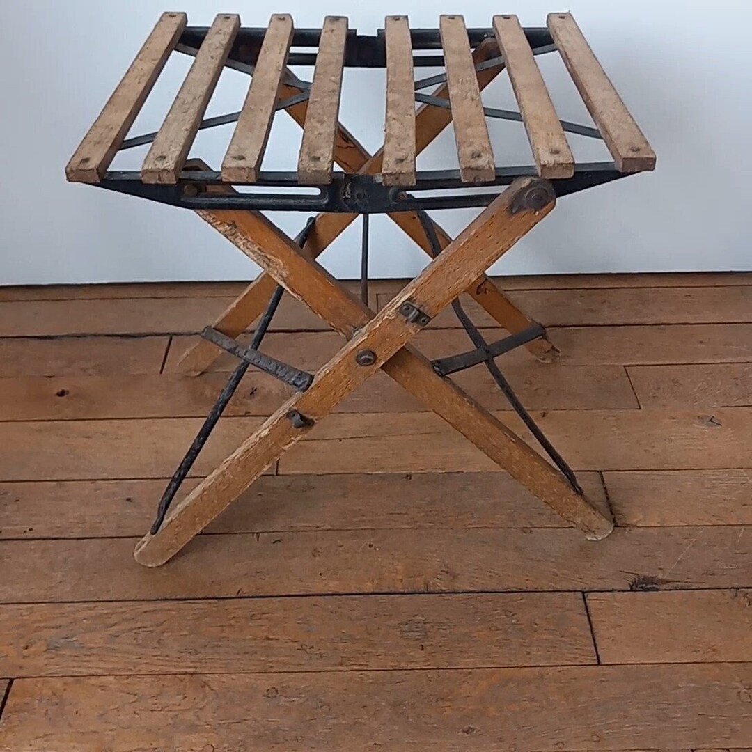 Slatwood Folding Table Patio Garden Picnic Outdoor Campaign Furniture ...