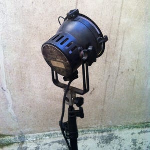 Vintage Modern Floor Lamp Theater Stage Boom Lighting Dramatic Arts ...