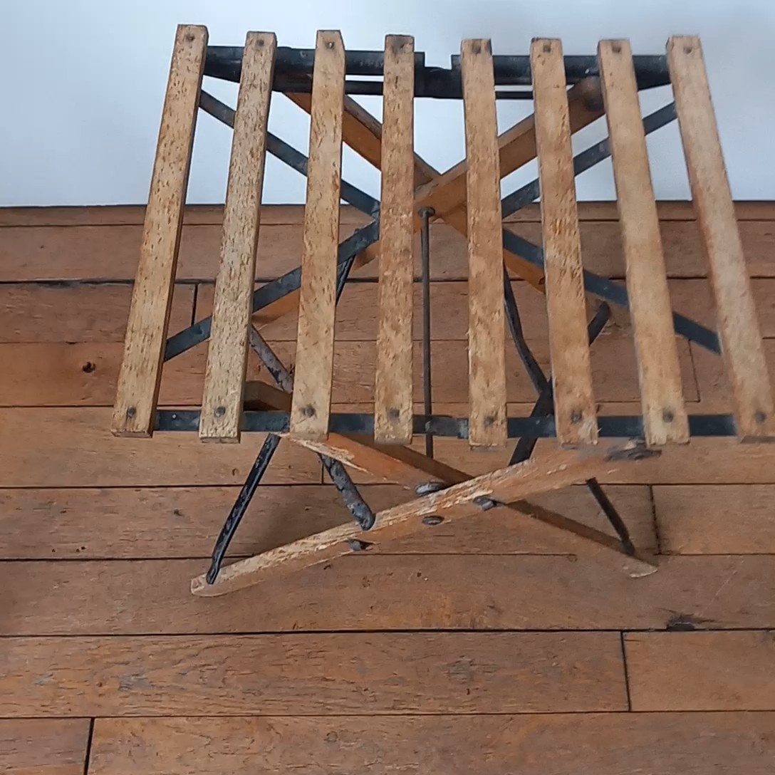 Slatwood Folding Table Patio Garden Picnic Outdoor Campaign Furniture ...