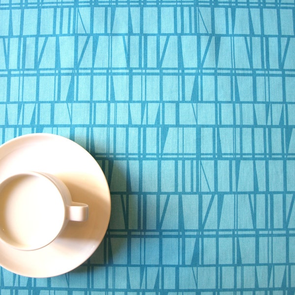 Turquoise Tablecloth - Etsy