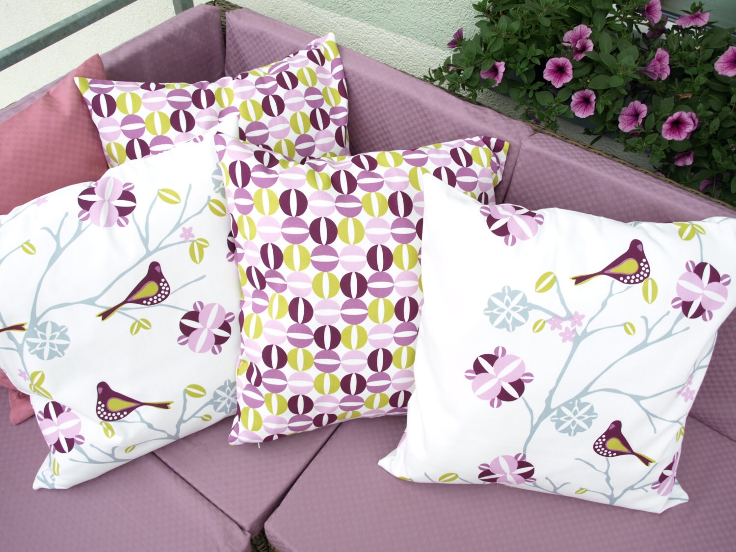 Pillow Cover for IKEA ARHOLMA Outdoor Sofa Seat Pad Back Cushion ...