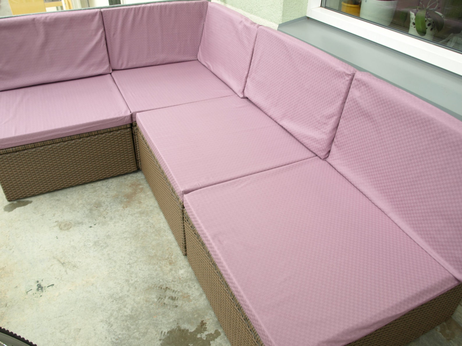 Pillow Cover for IKEA ARHOLMA Outdoor Sofa Seat Pad Back Cushion ...