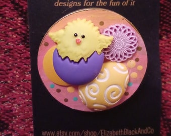 Easter Egg Brooch - Etsy