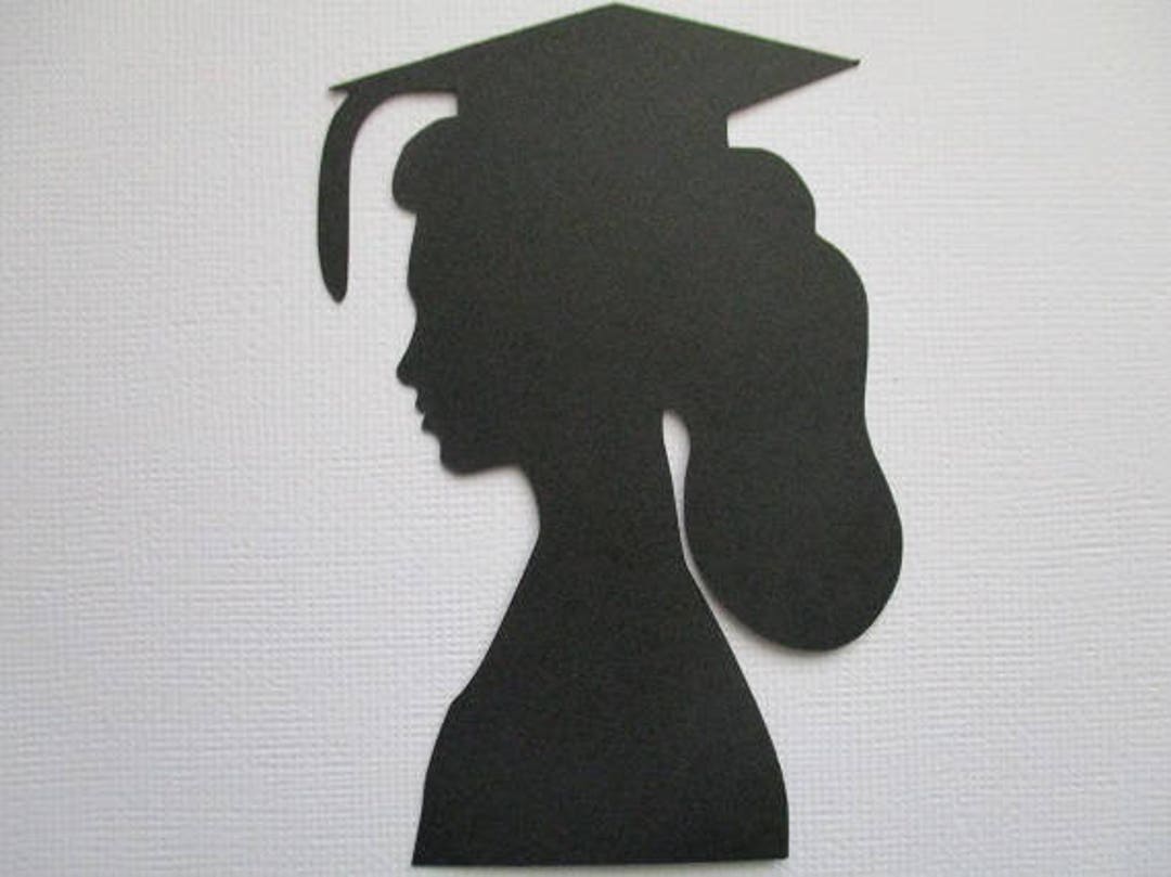 Graduation Centerpiece Cutouts, High School College, Girl Woman, Grad ...