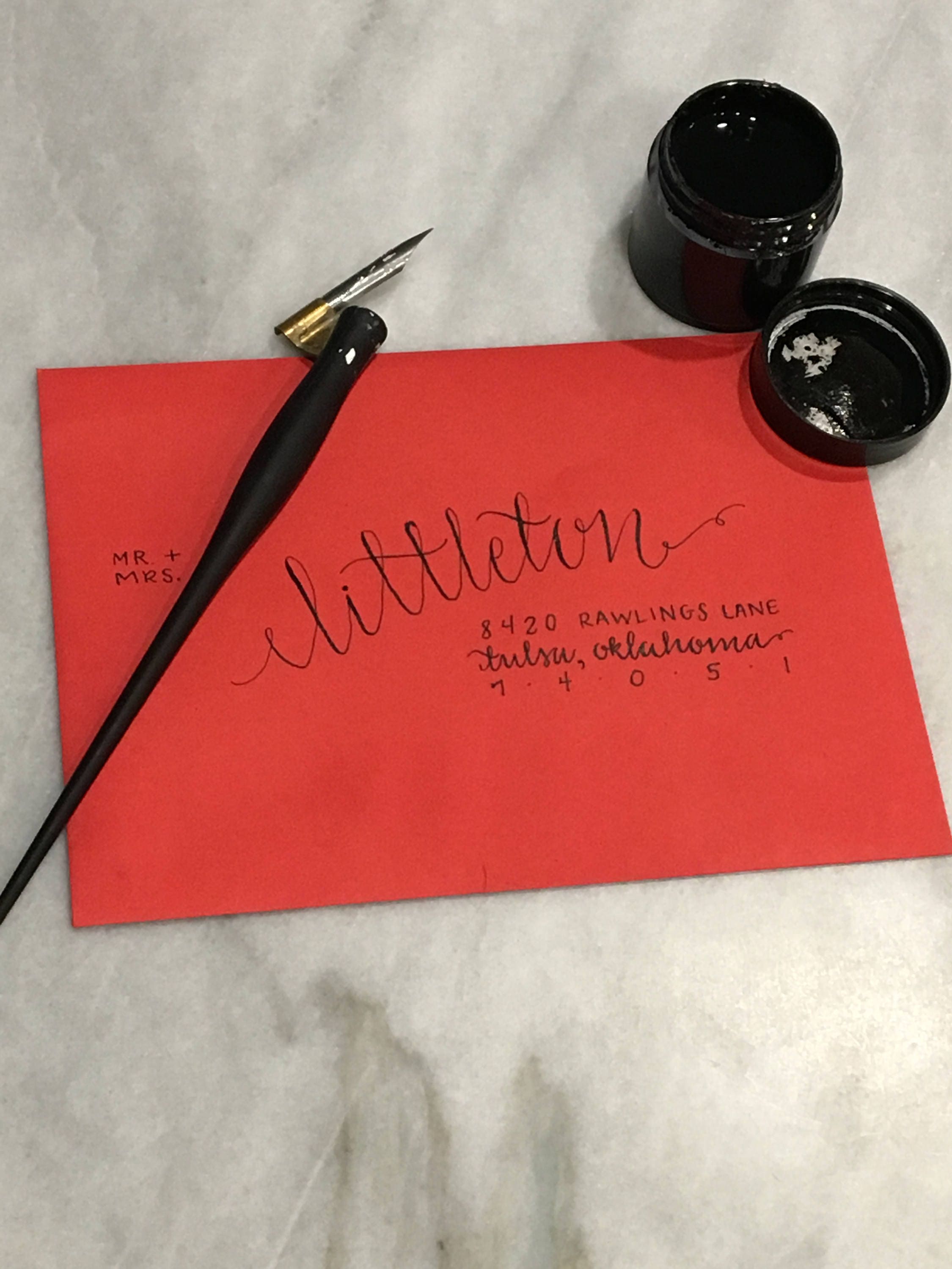 Modern Calligraphy michelle Style Whimsical Hand-lettered - Etsy