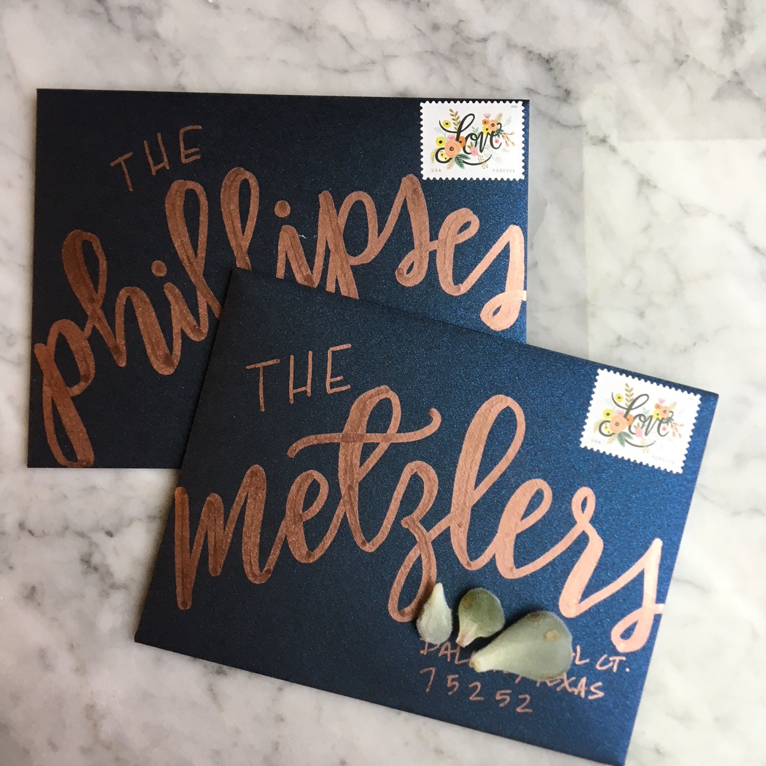 Modern Calligraphy Mae Style Hand-Lettered | Etsy