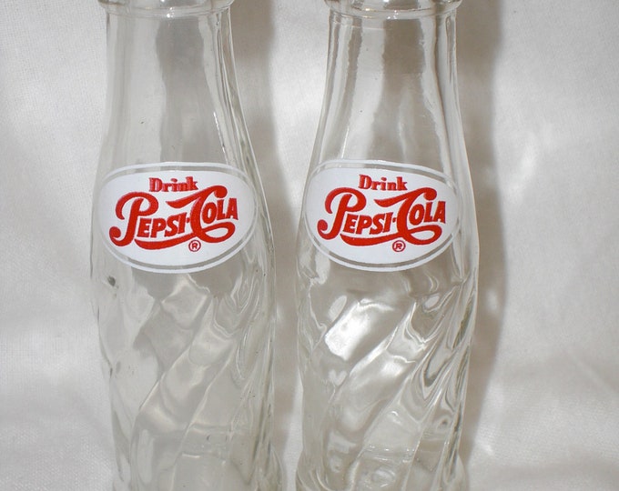Vintage Miniature Pepsi Cola Bottles Sample Size Set 2 - Etsy
