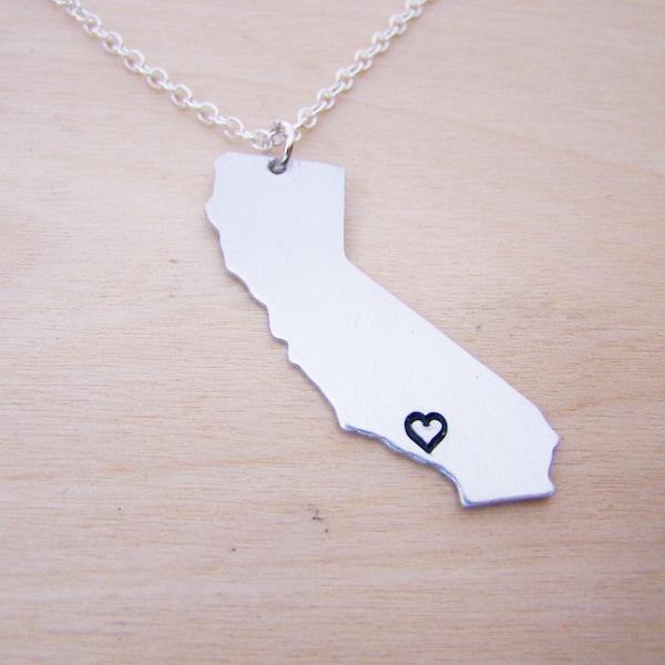 California Necklace - Etsy