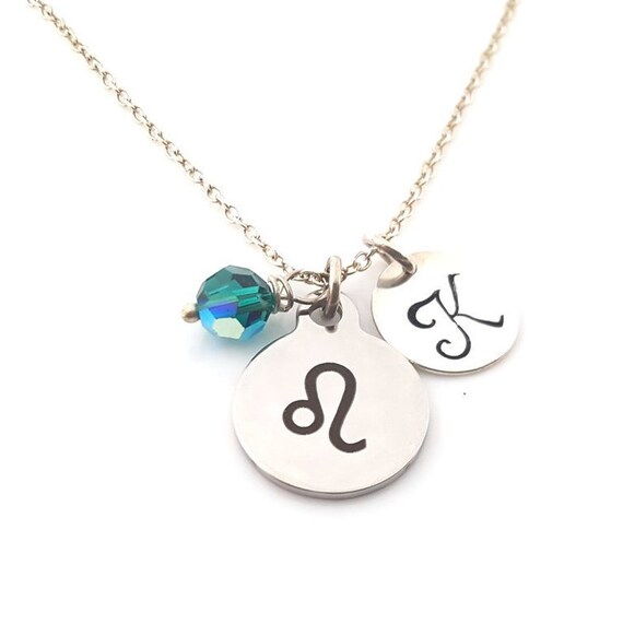 Swarovski zodiac necklace leo store
