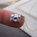 Tiny Camera Charm Photographer Sterling Silver Necklace / Gift - Etsy