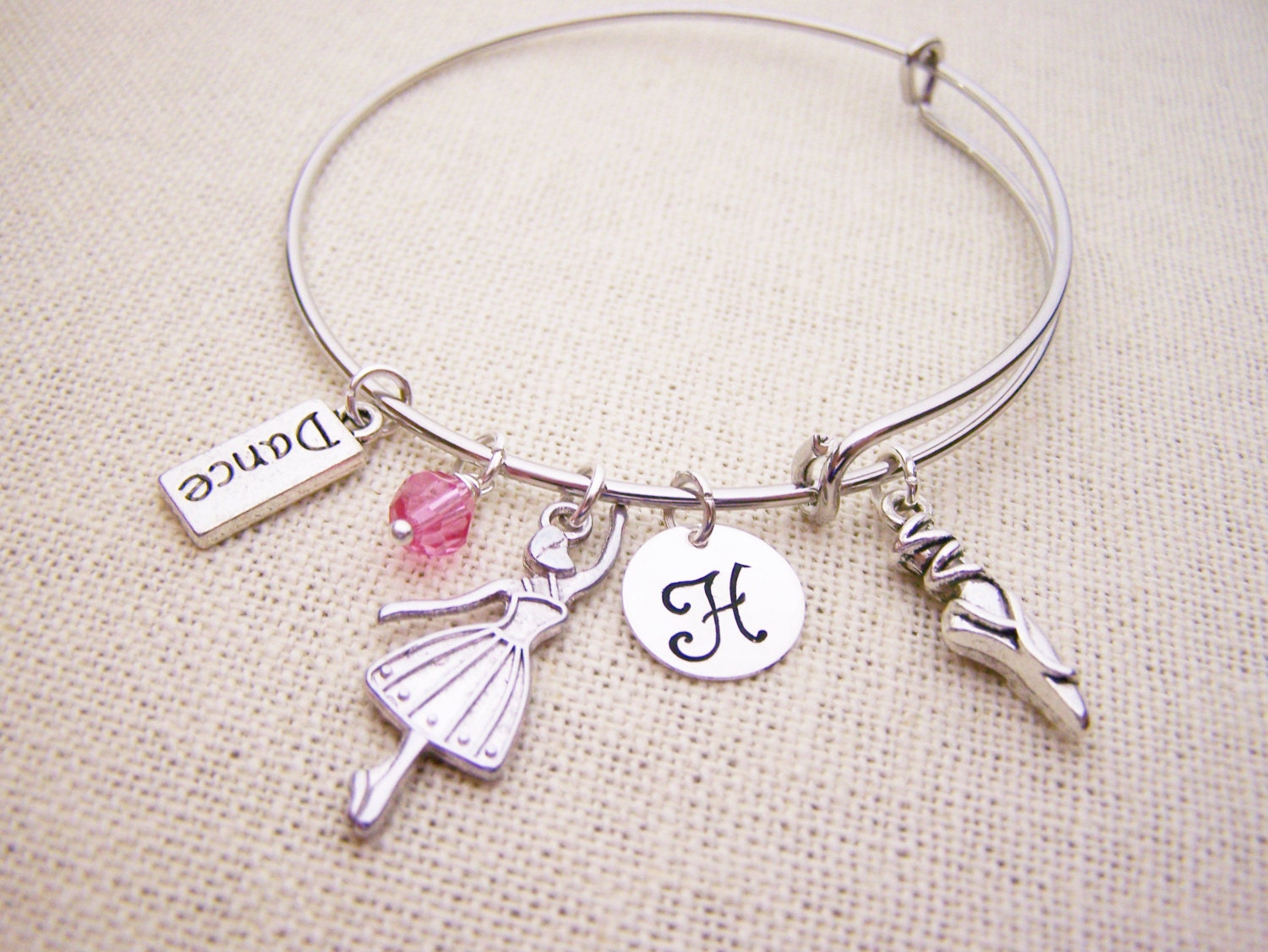 Personalized Bracelet Ballet Bracelet Dance Bracelet | Etsy