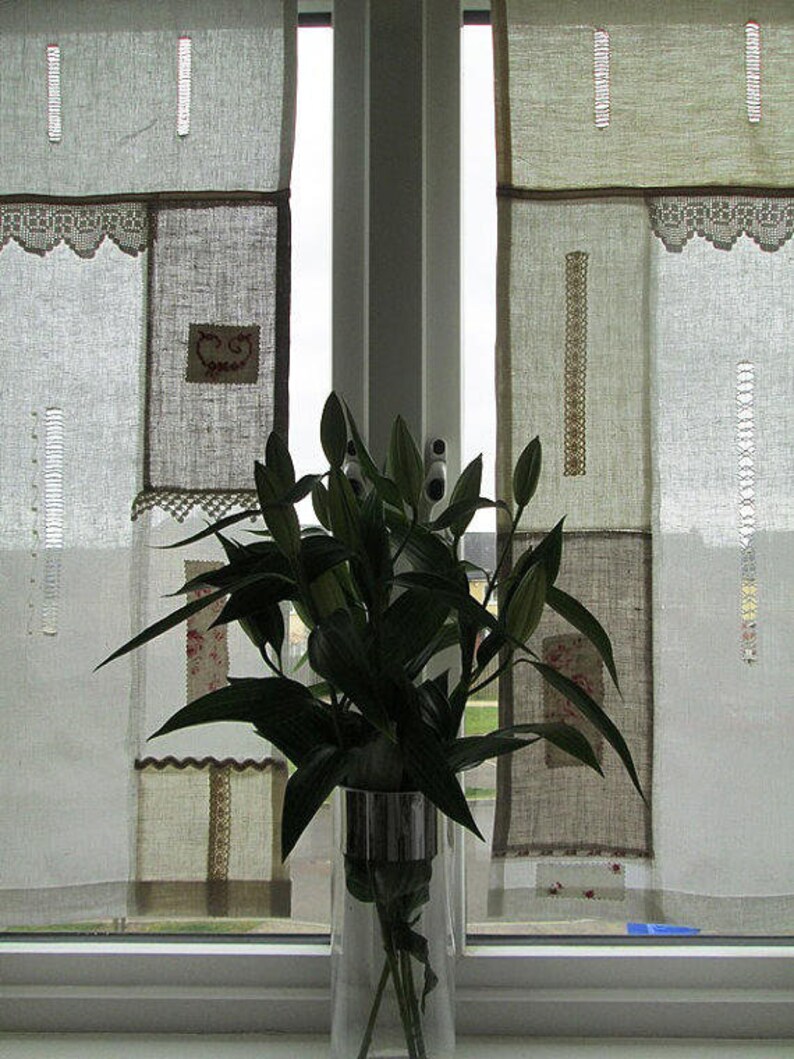 Linen BOHO Chic Decor Style LARGE Size Linen Exclusive Design - Etsy