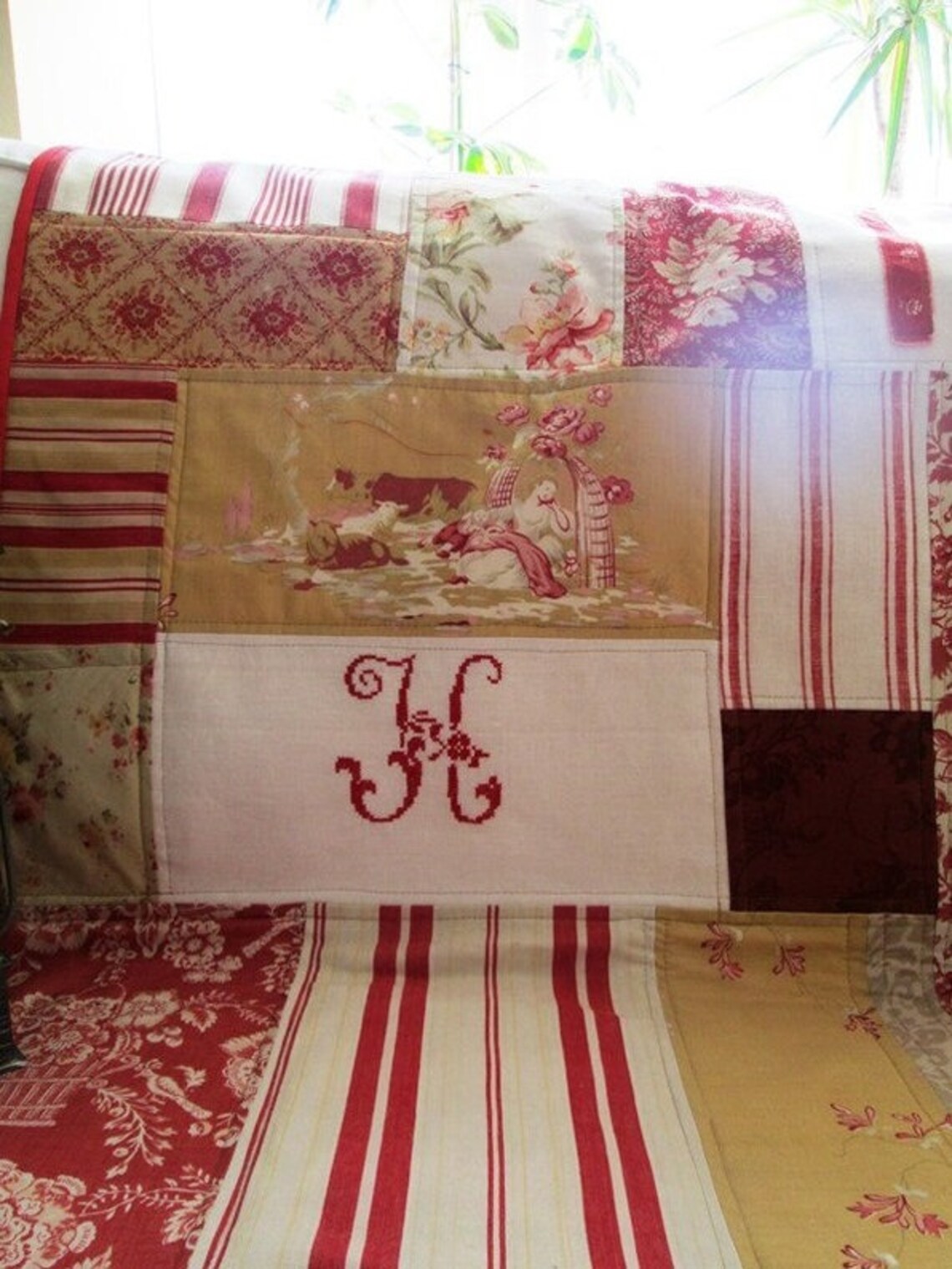 Quilted Tapestry Decorative Quilt Couch Coverlet Quilt - Etsy
