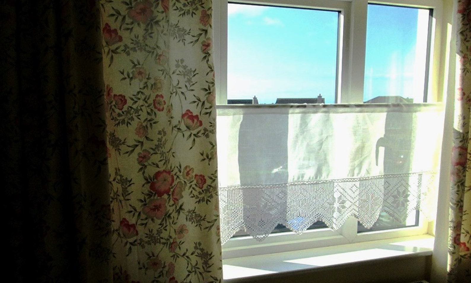 Irish Linen Valances Hemstitched, Window Valances and Toppers ...
