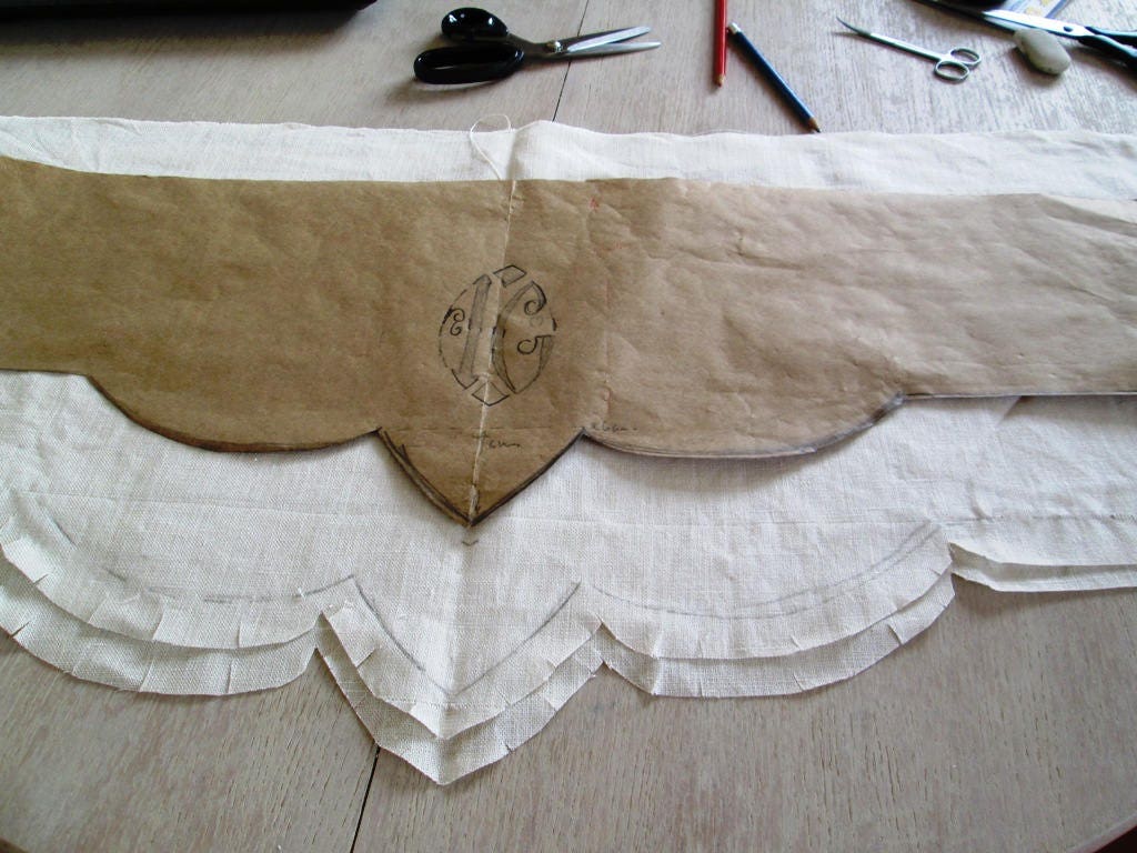 Linen Blind Tie up With Knots Custom Made on Linen Blind 2 - Etsy