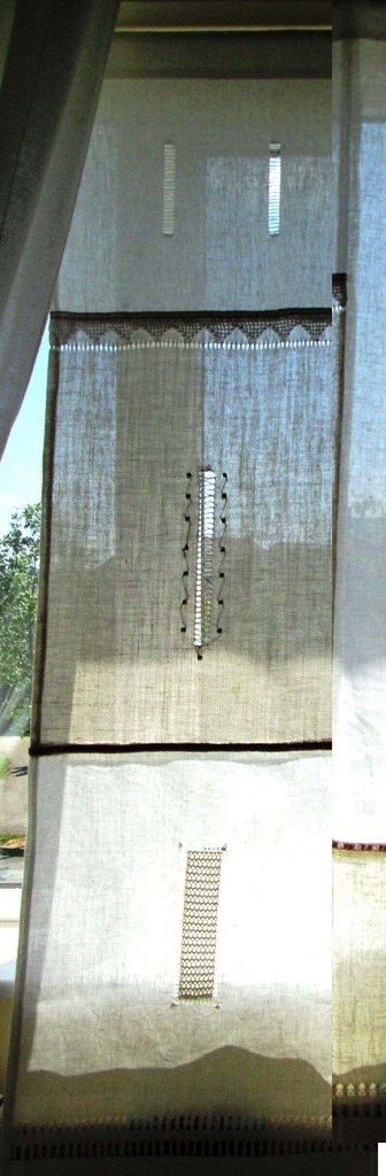 Linen BOHO Chic Decor Style LARGE Size Linen Exclusive Design - Etsy