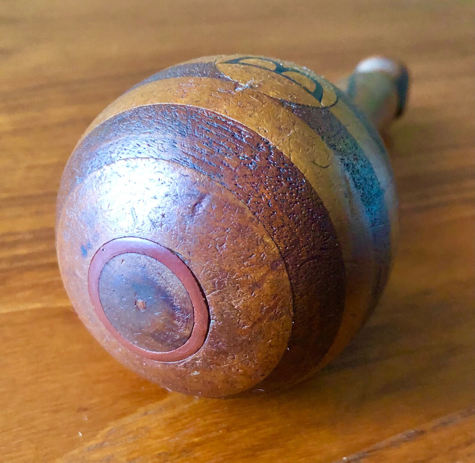 Antique Hand Turned Wood Primitive Solid Rattle - Etsy