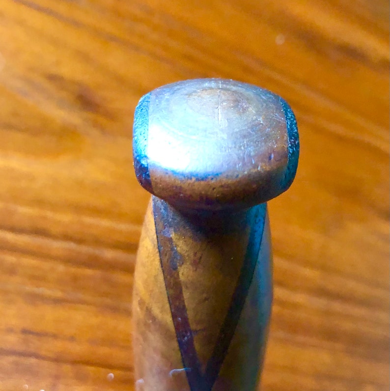 Antique Hand Turned Wood Primitive Solid Rattle - Etsy