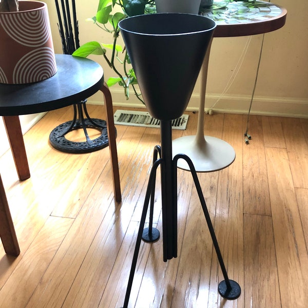 Mcm Plant Stand - Etsy