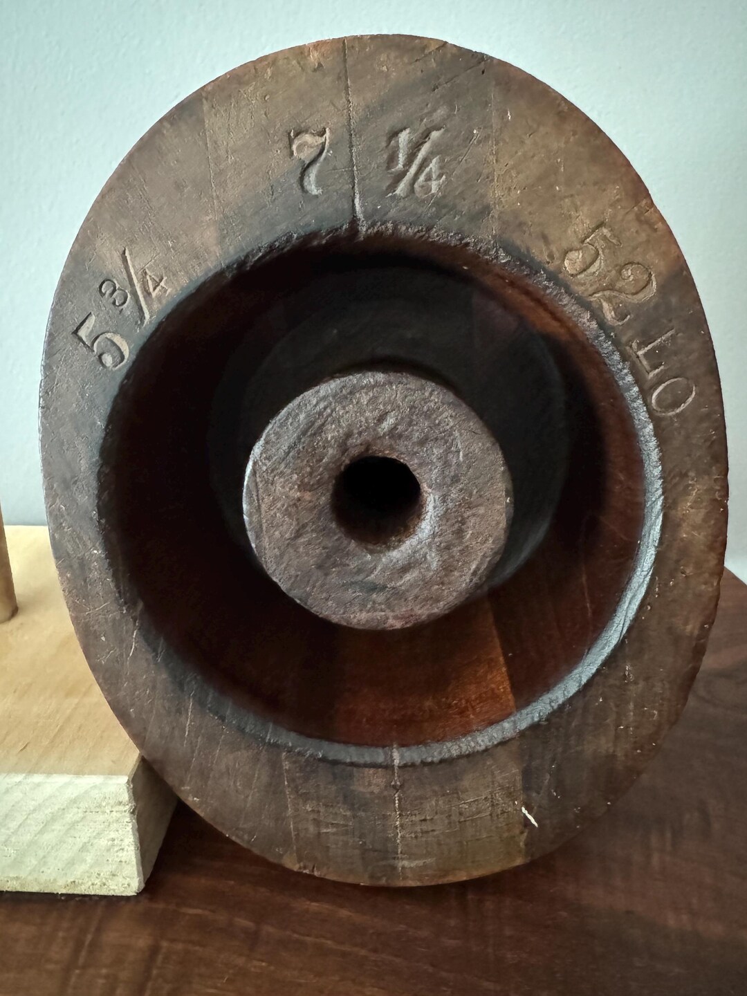 Vintage Open Crown Hat Block With Spinner Stand 7 1/4 LO X 5 3/4 #52 - Etsy