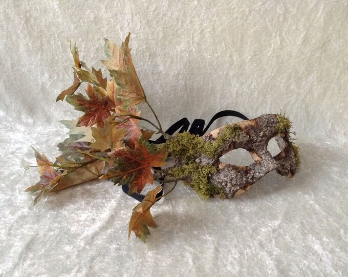 Eyemask: Treemask With Branches and Leaves Handmade - Etsy