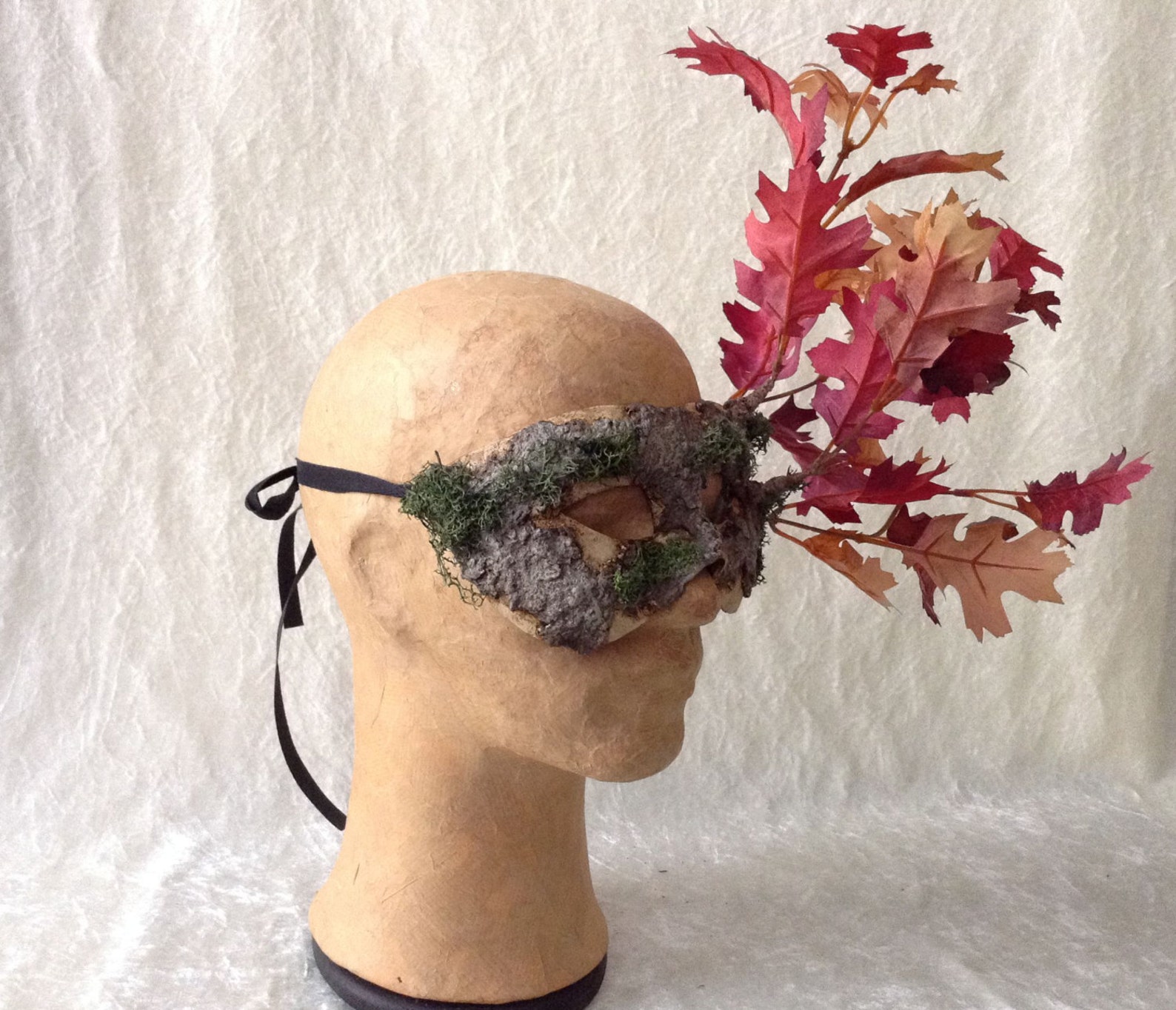 Artisan Eye Mask: 'tree Mask Autumn Leaves' | Etsy