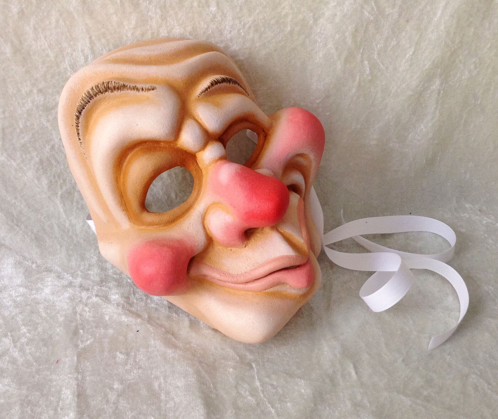 Artisan Mask: 'happy Igor' pink Skintones - Etsy