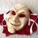 Artisan Full Mask: 'broken Smile' (handpainted Cracks) - Etsy