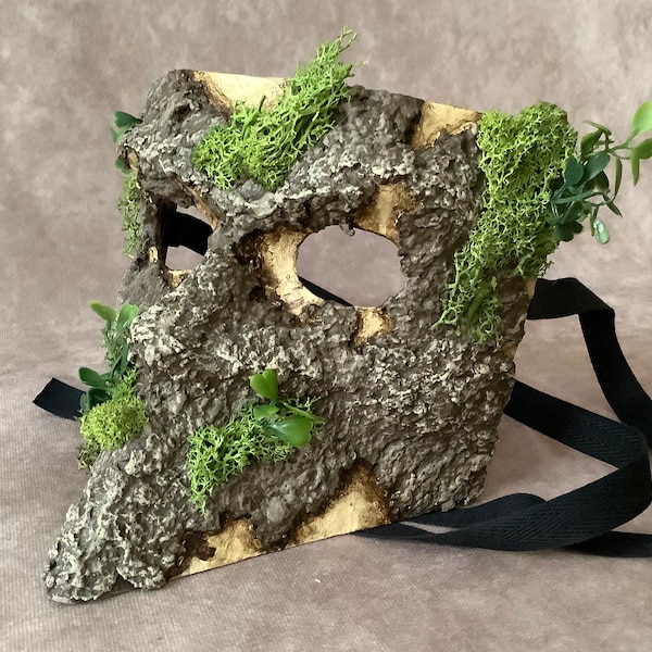 Tree Bark Mask - Etsy