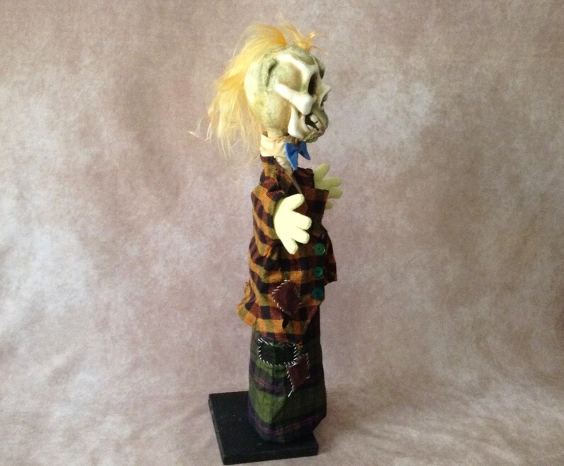 Handmade artisan happy zombie puppet traditional hand | Etsy