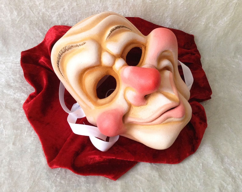 Artisan Mask: 'happy Igor' pink Skintones - Etsy