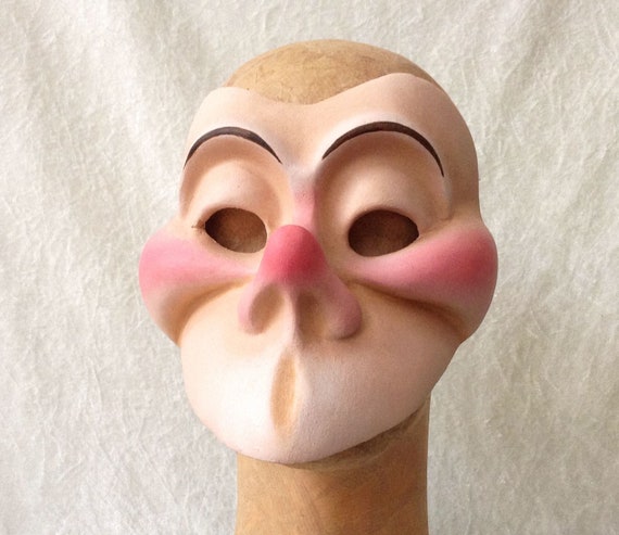 Artisan Half Mask: 'big Smile' pink Skintone | Etsy