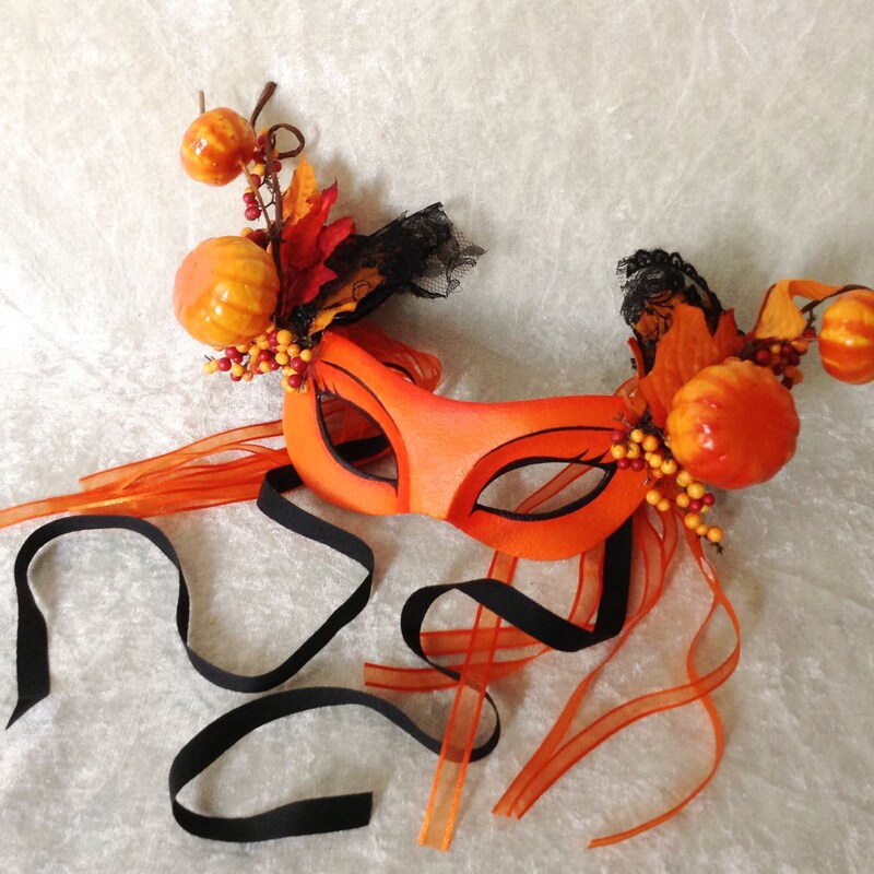 Pumpkin Mask - Etsy