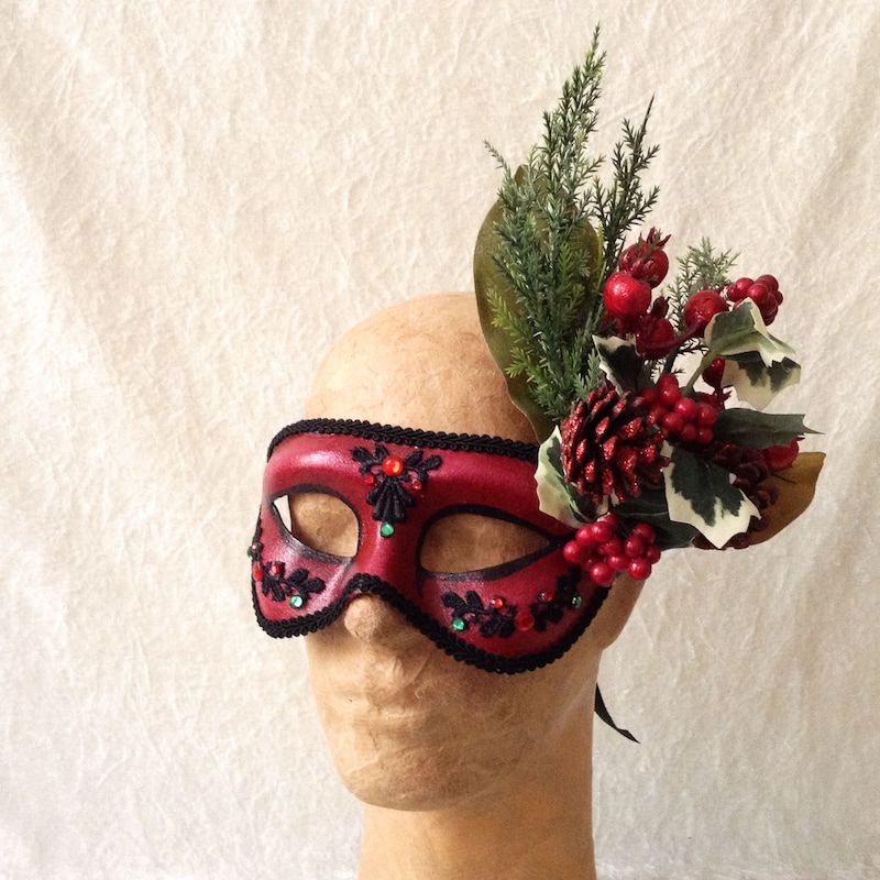 Christmas Mask - Etsy