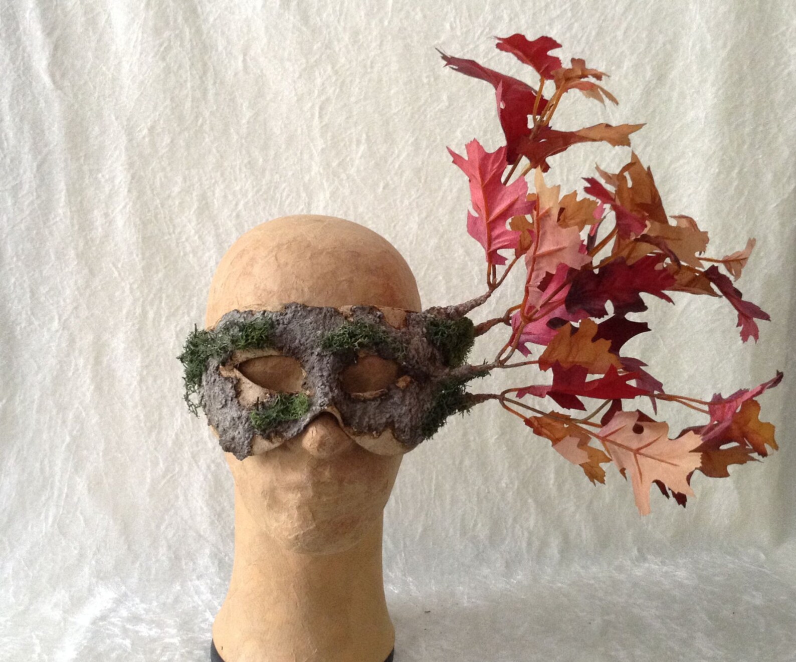 Artisan Eye Mask: 'tree Mask Autumn Leaves' | Etsy