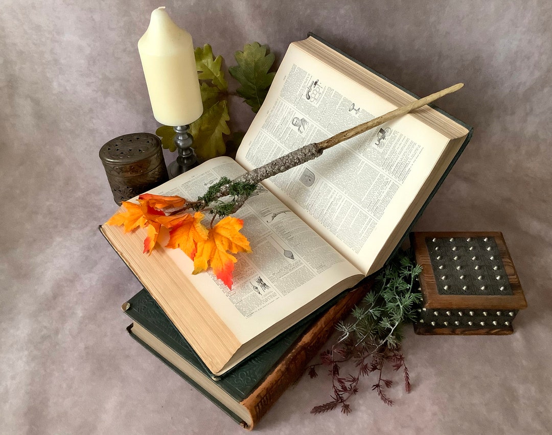 Wand (XL): 'orange Autumn Leaves' - Tree Branch - Handmade - Etsy