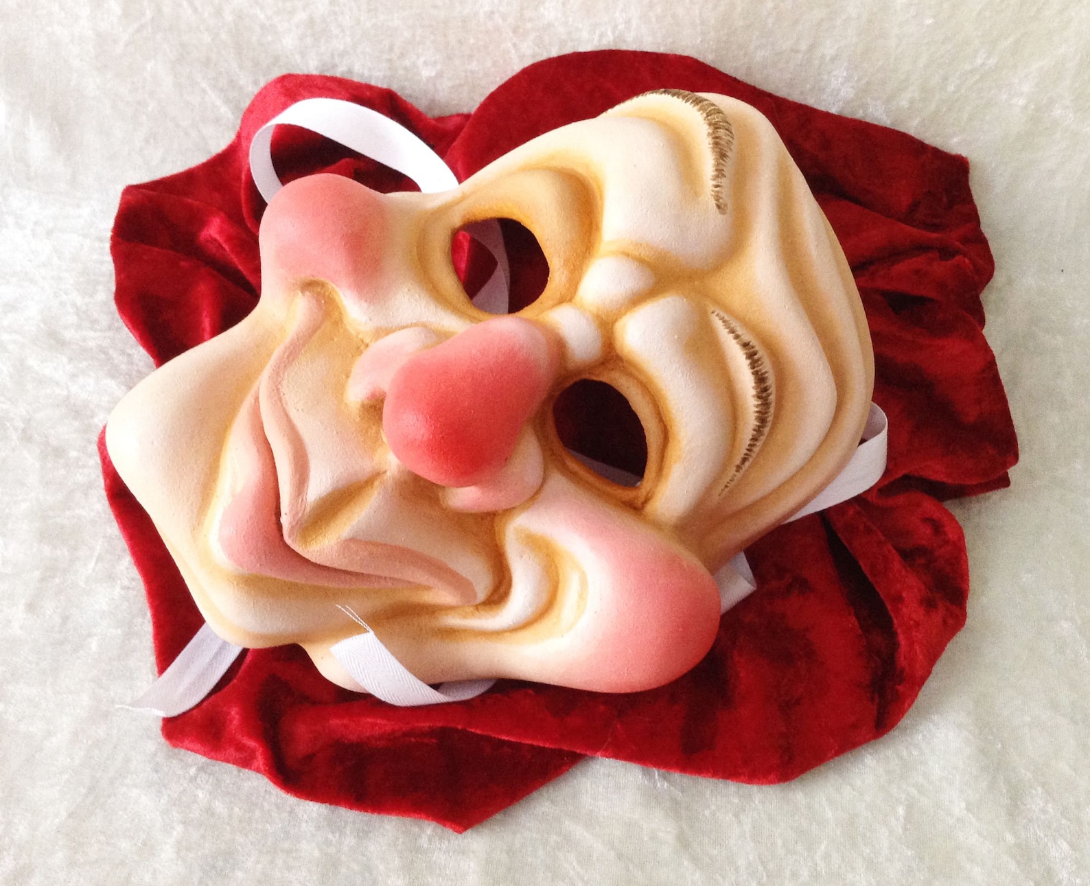 Artisan Mask: 'happy Igor' pink Skintones - Etsy