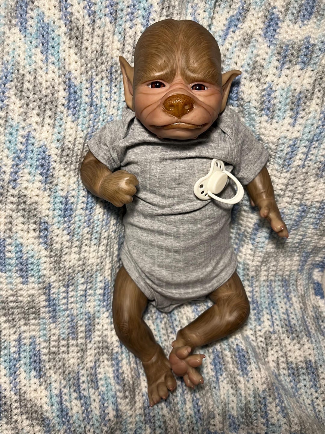 Reborn WEREWOLF Baby Jacob , Available for Adoption Created by Bouille ...