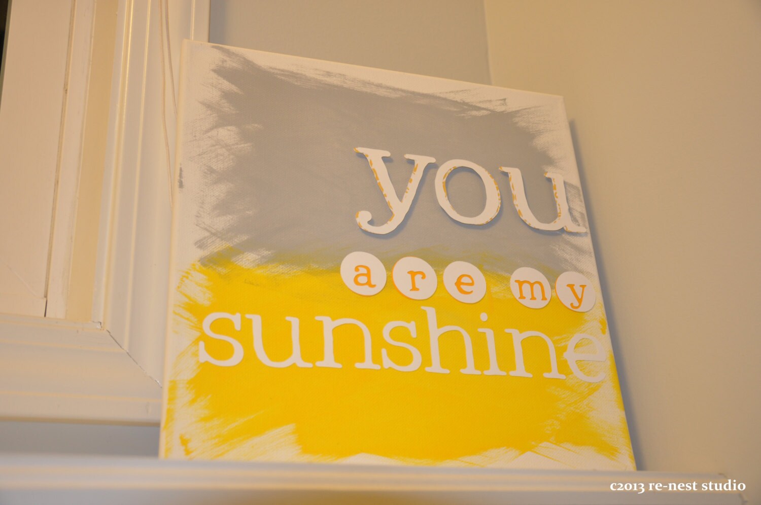 Mini You Are My Sunshine Customized Canvas Sunshine - Etsy