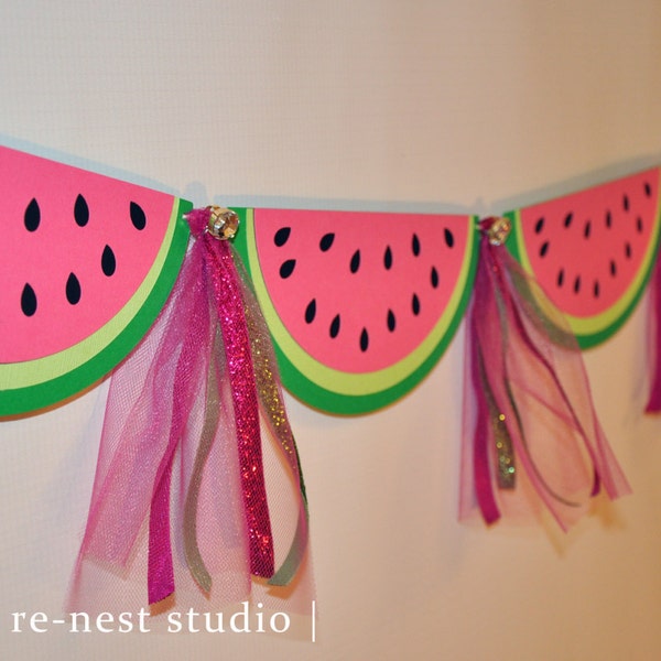 Watermelon Banner - Etsy