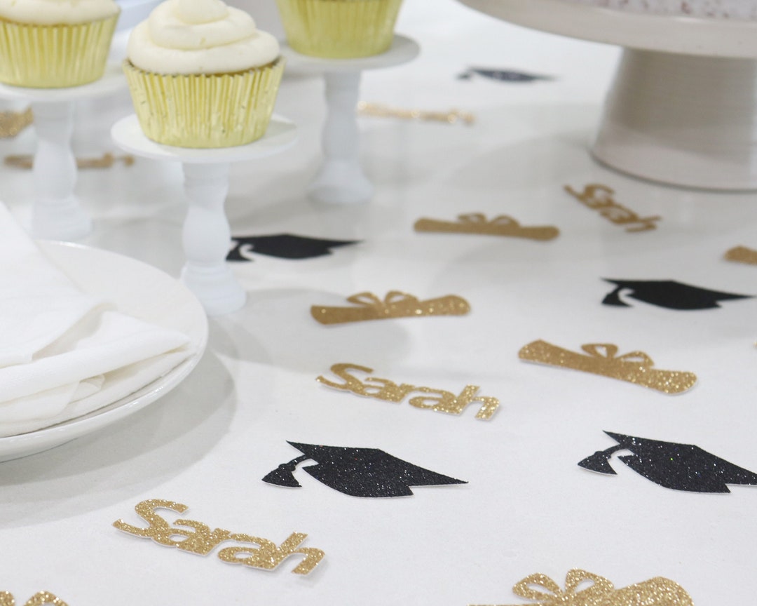 Personalized Graduation Confetti, 2025 Graduation Party Supplies ...
