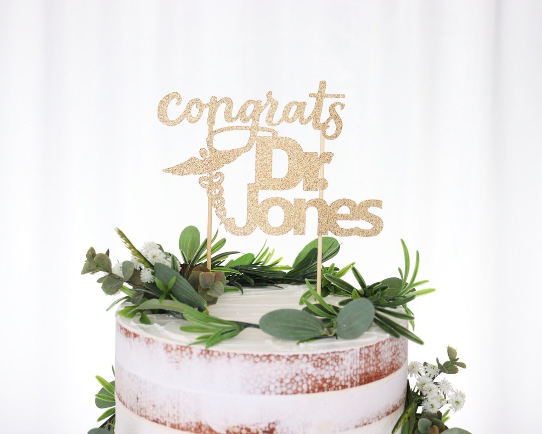 Doctor Cake Topper, Medical School Graduation Party, Medical School ...