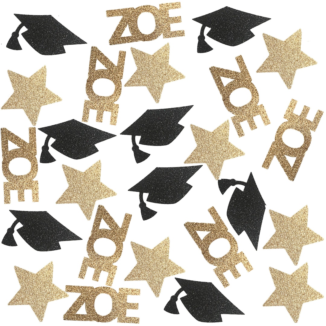 2025 Graduation Confetti, High School Graduation Decorations ...