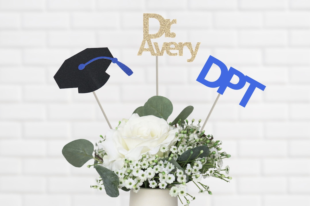2025 DPT Graduation Table Centerpiece Set, DPT Graduation Decorations ...