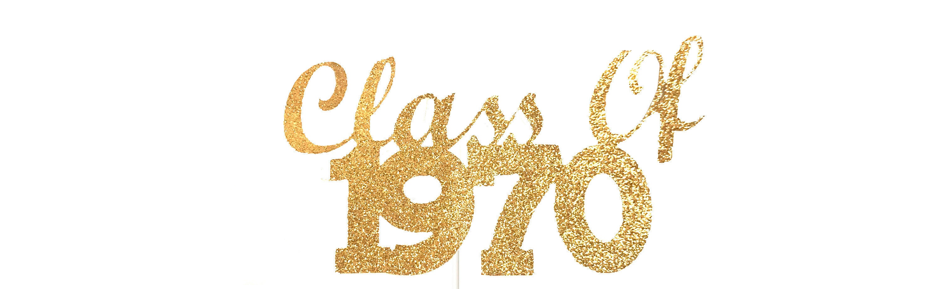 50th Class Reunion Centerpieces Class of 1971 High School | Etsy